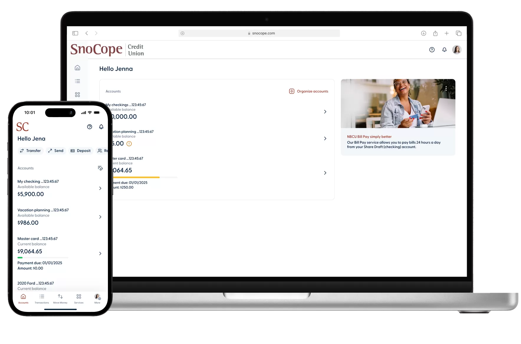 Enhancements to Online Banking - SnoCope Credit Union