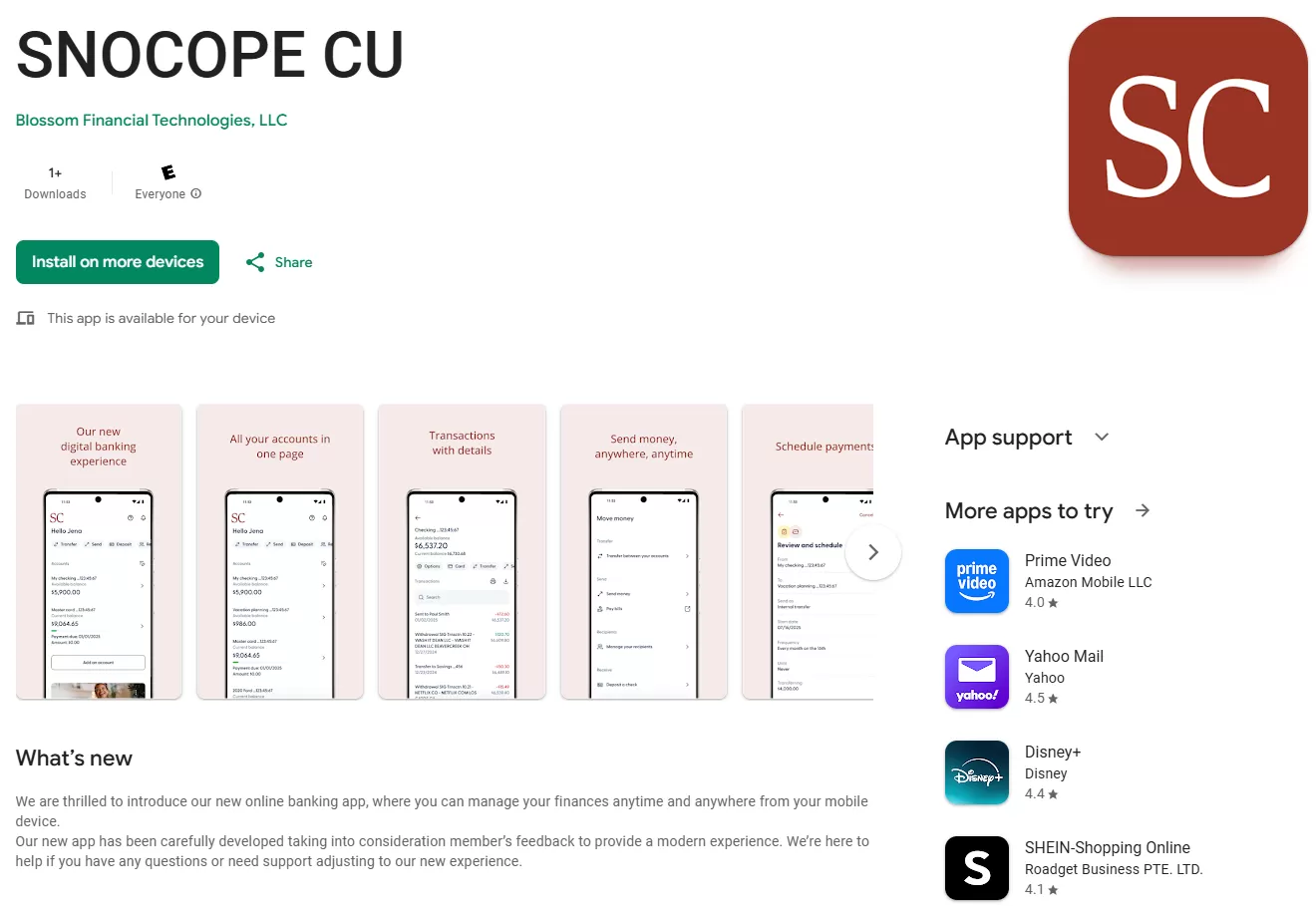 Enhancements to Online Banking - SnoCope Credit Union
